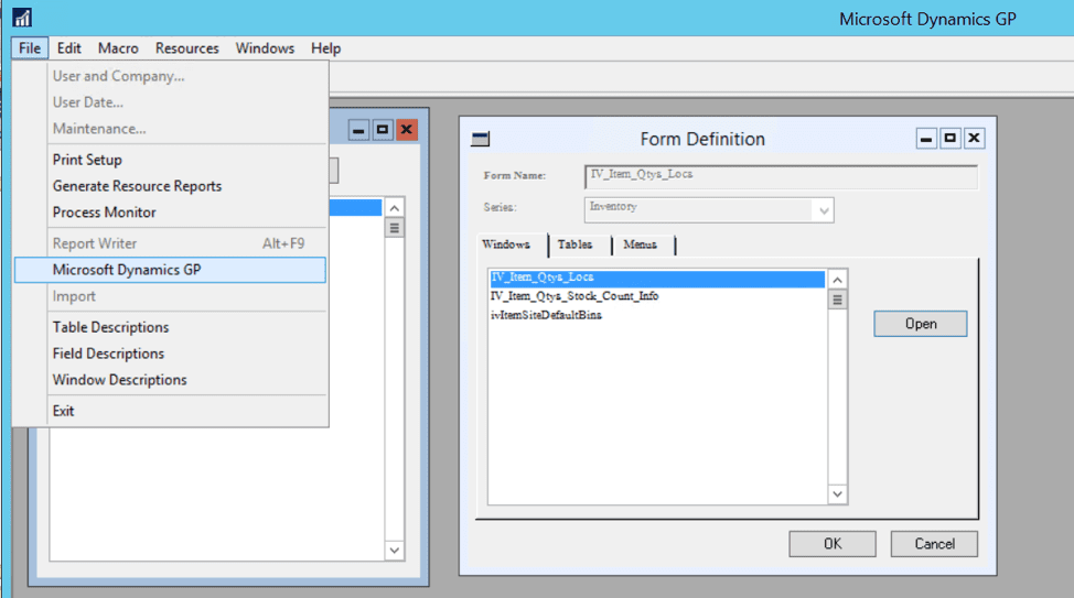 How To Modify Gp Forms Using Gp Modifier And Vba Ktl Solutions